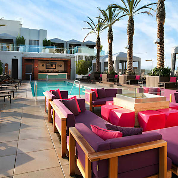 the w hotel hollywood pool